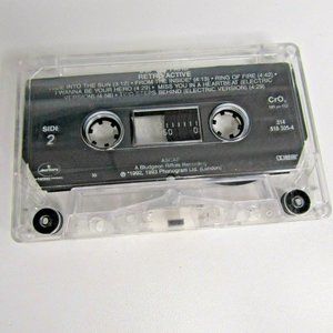 Media | Def Leppard Retro Active Cassette Tape Released 1993 Hard Rock ...